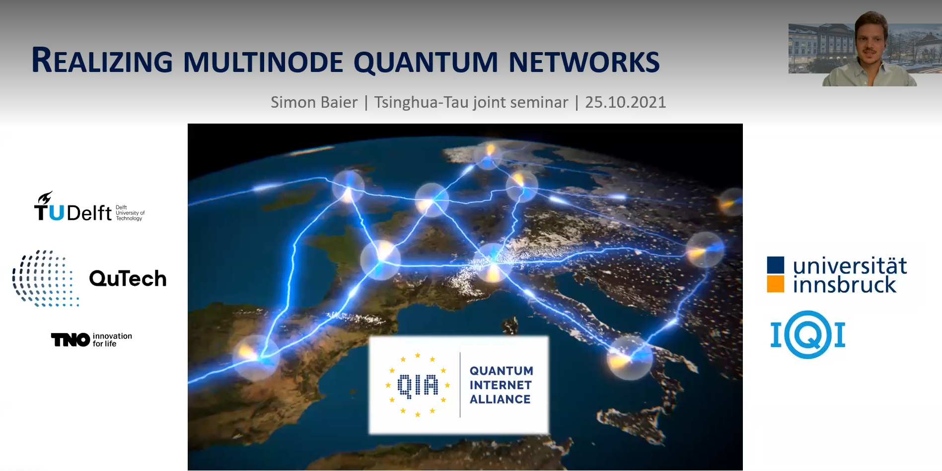 Tsinghua-TAU joint seminar on Realizing Multinode Quantum Networks